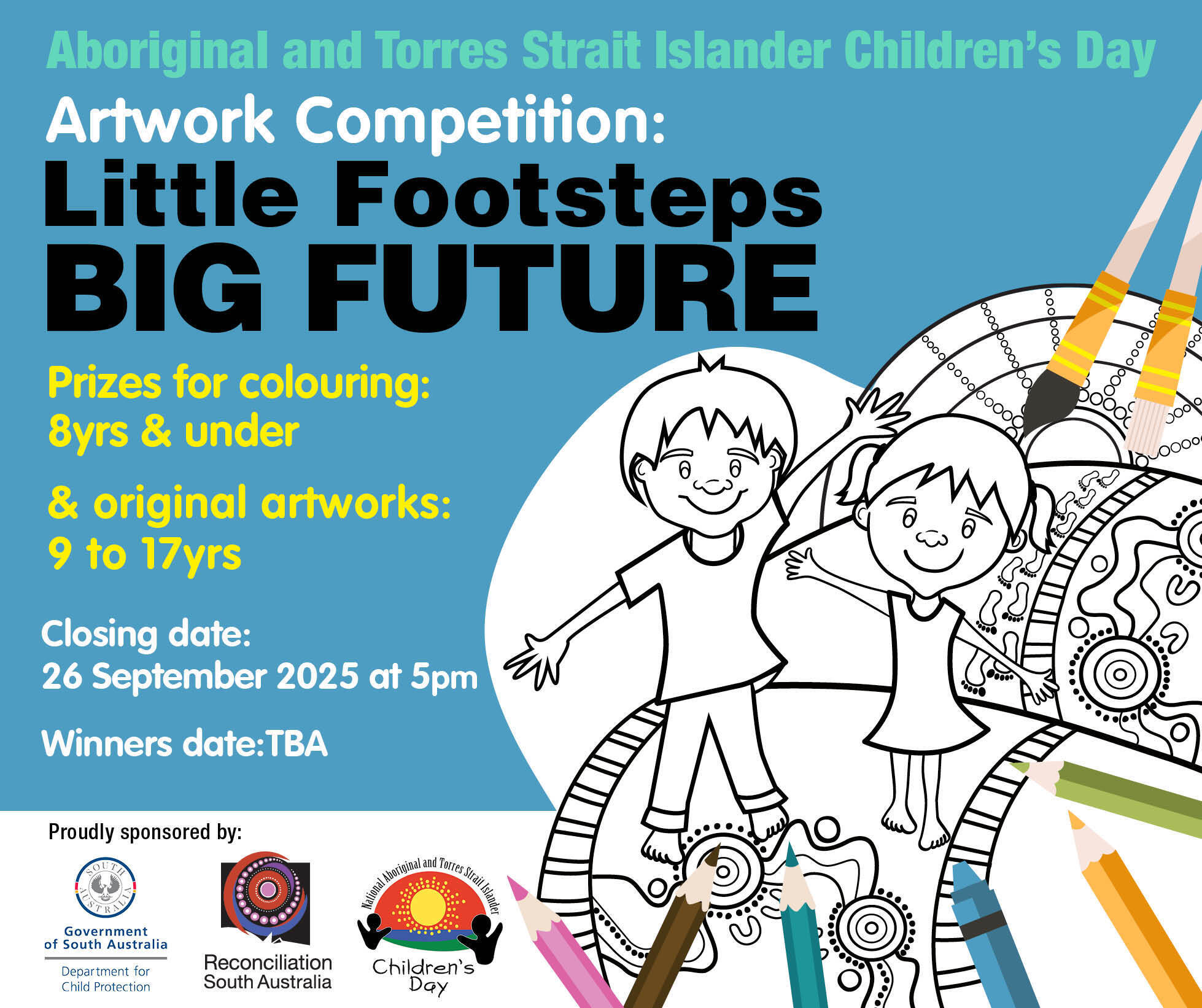 Children's Day Artwork and Colouring In Competition
